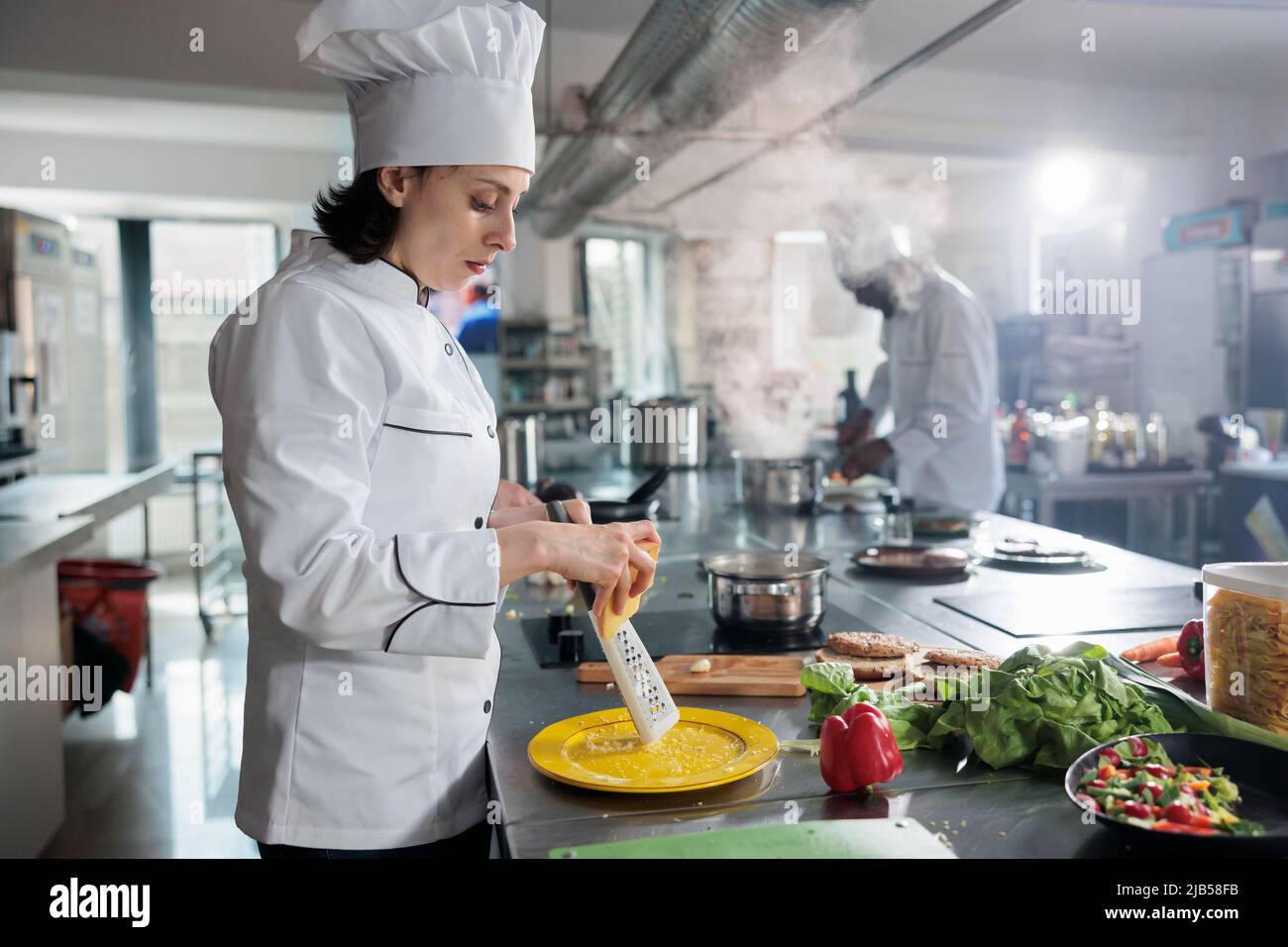 Grating cheese sauce hi-res stock photography and images - Alamy