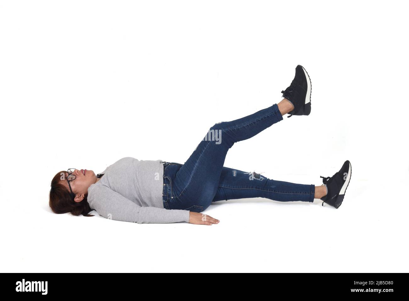 Lift the leg hi-res stock photography and images - Alamy