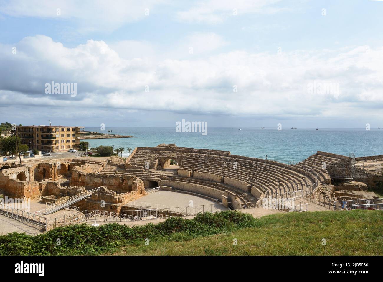 Built above amphitheatre hi-res stock photography and images - Alamy