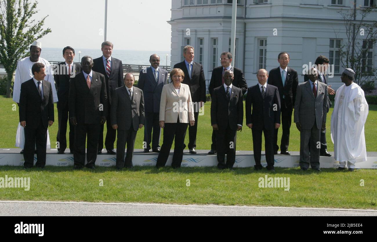 ARCHIVE PHOTO: 15 years ago, on June 8, 2007, the G8 summit began in ...