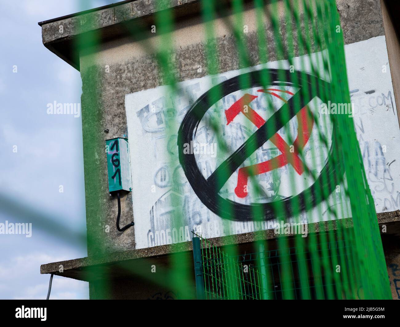 Hammer sickle icon symbol hi-res stock photography and images - Alamy