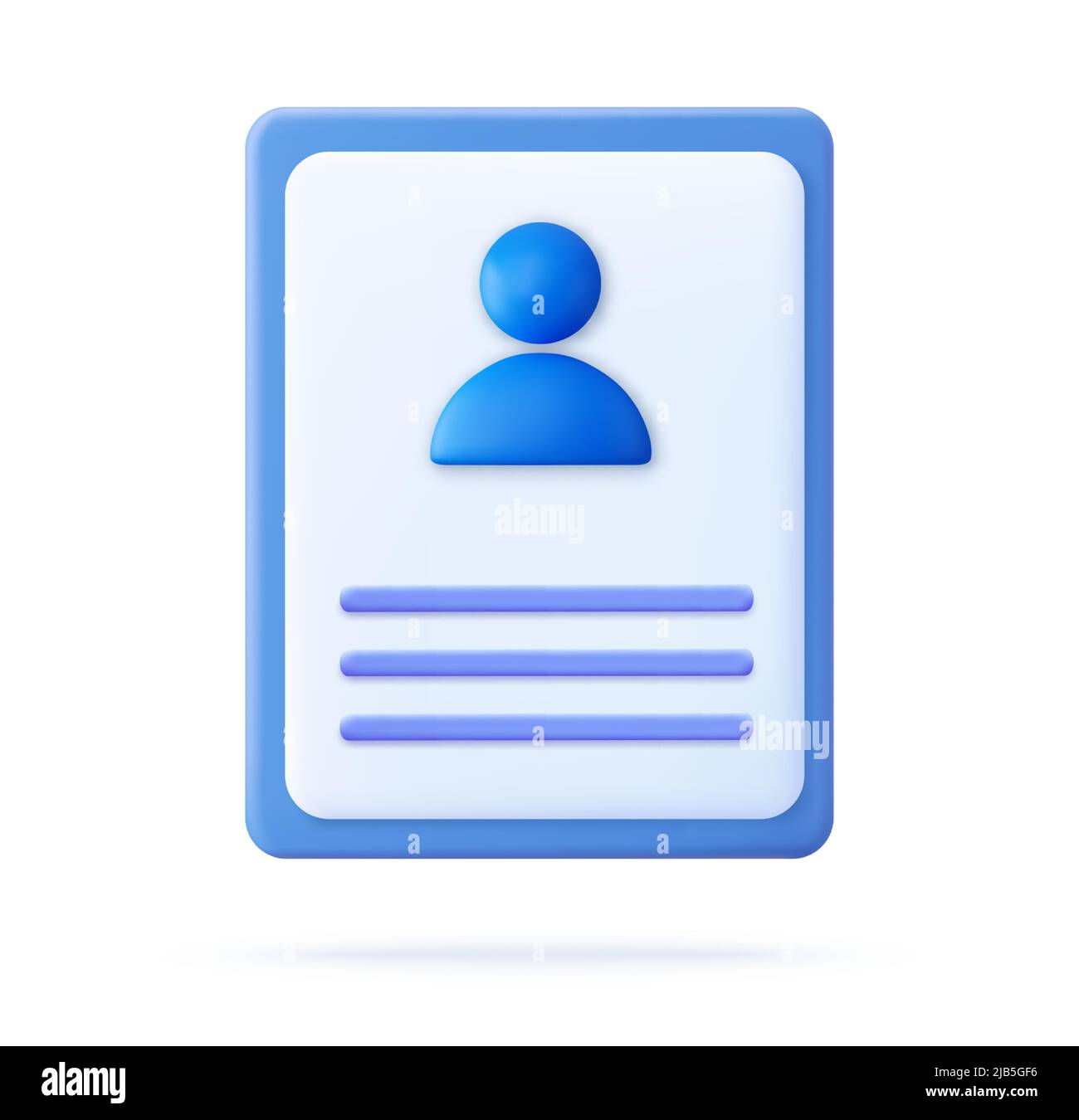 Resume application form profile Cut Out Stock Images & Pictures - Alamy