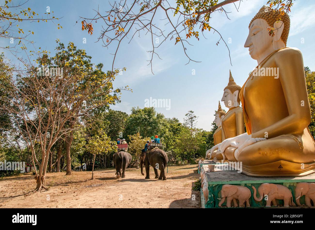 Wat Itisukto is a buddhist temple in Hua Hin near the Elephant Village ...