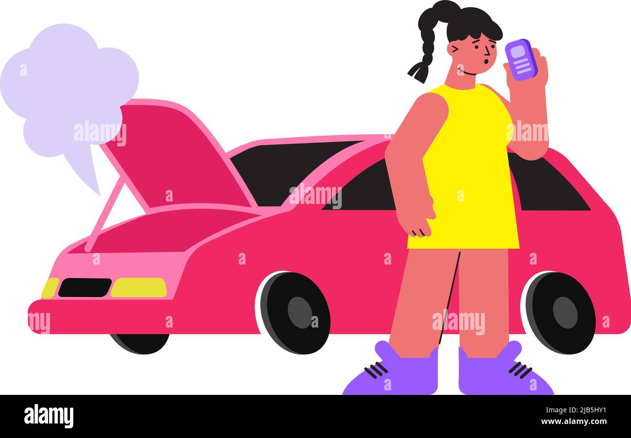 Breakdown maintenance Cut Out Stock Images & Pictures - Alamy