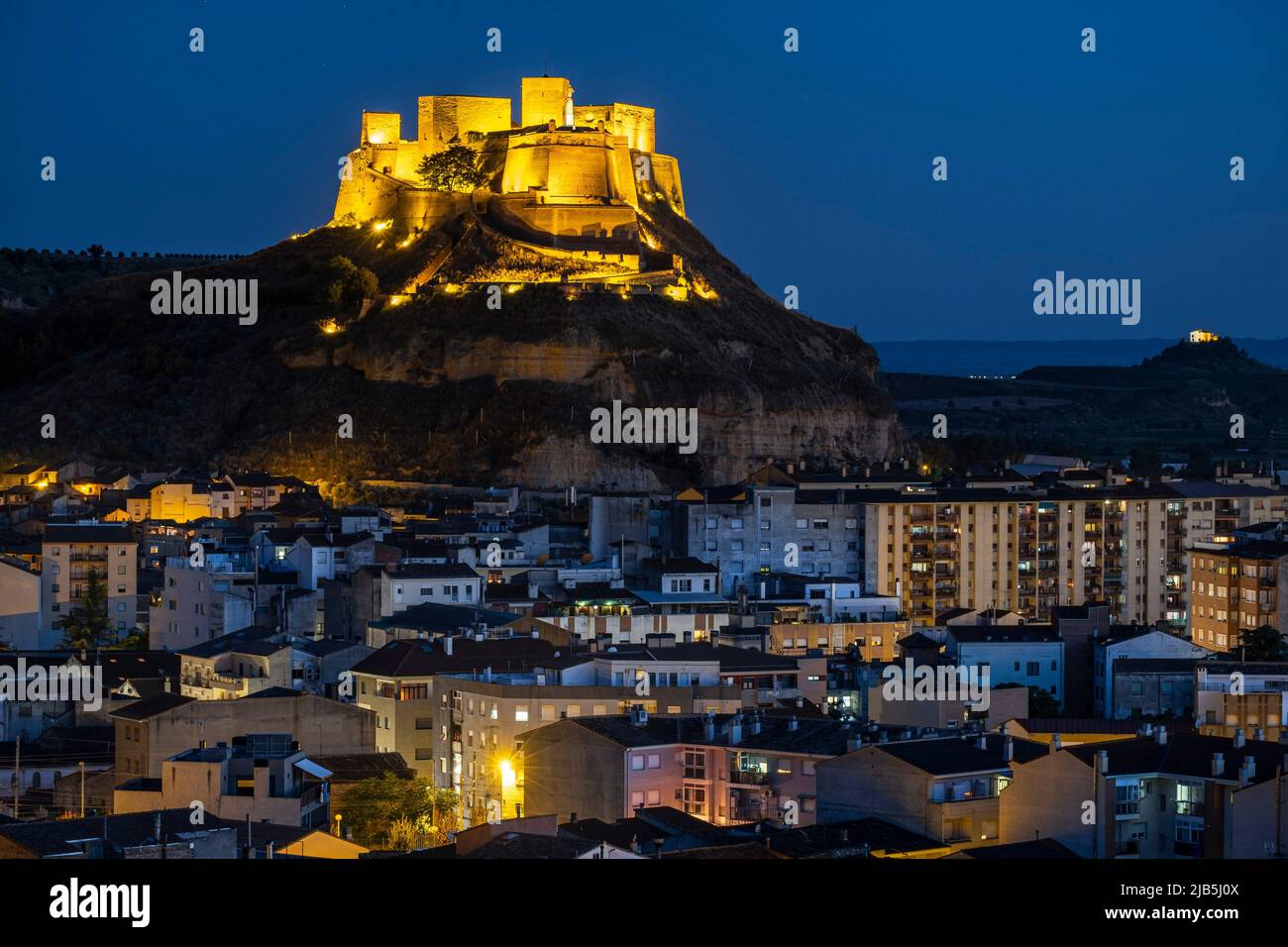 Monzon castle hi-res stock photography and images - Alamy