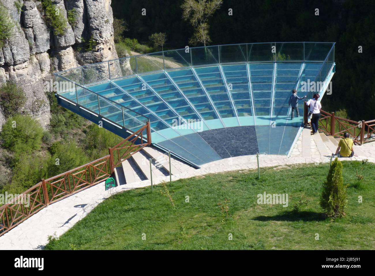 Glass observation terrace hi-res stock photography and images - Alamy