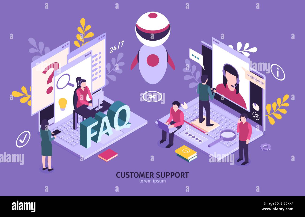 Faq people Stock Vector Images - Alamy