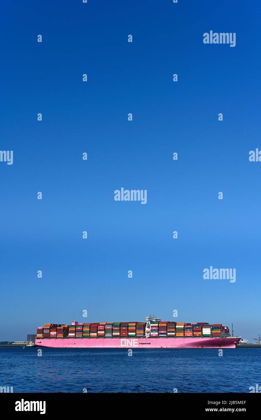 port of rotterdam ( maasvlakte ), netherlands - 2022-05-14: japanese ...