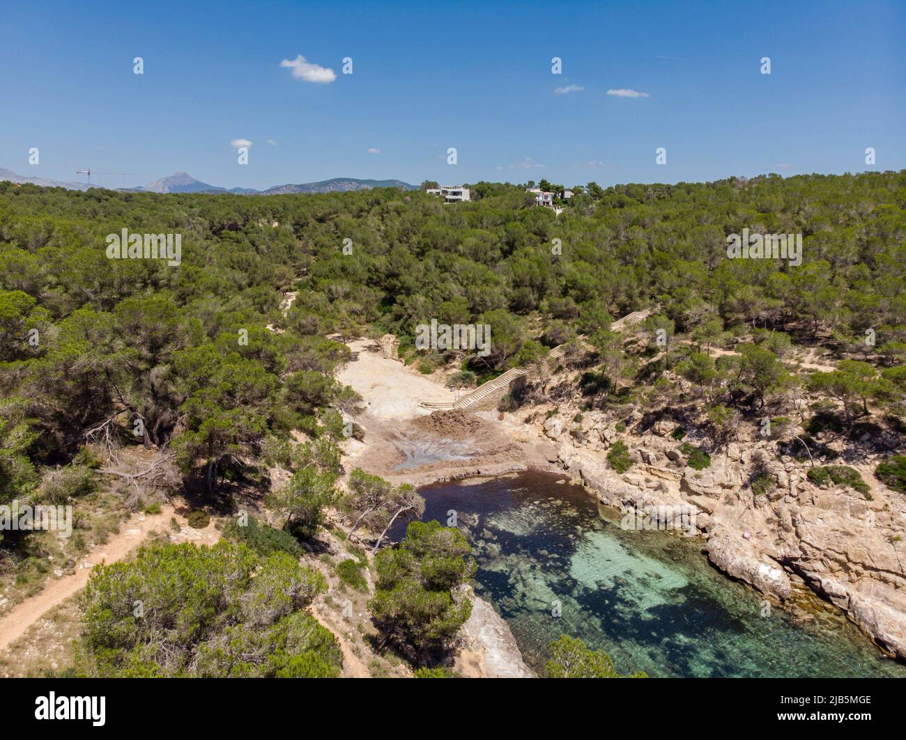 Cala cap falco hi-res stock photography and images - Alamy