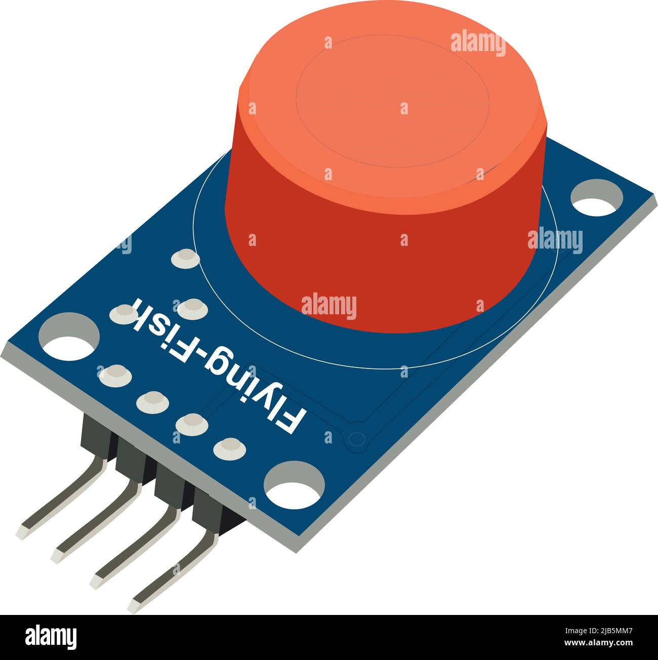 Alcohol Sensor Module Breath Gas Detector Ethanol Detection For Arduino Stock Vector Image And Art