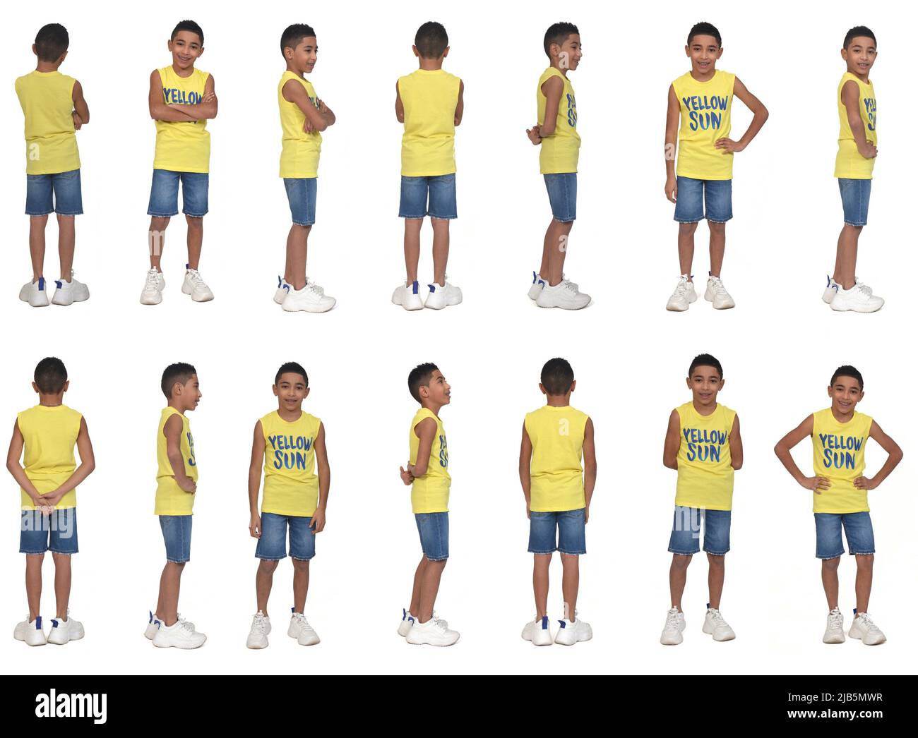 Child face profile side view Cut Out Stock Images & Pictures - Alamy