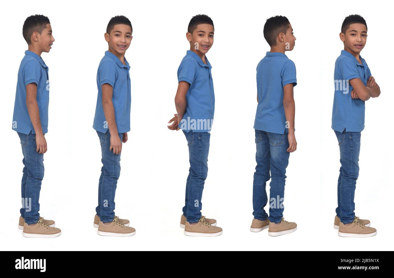 Child face profile side view Cut Out Stock Images & Pictures - Alamy