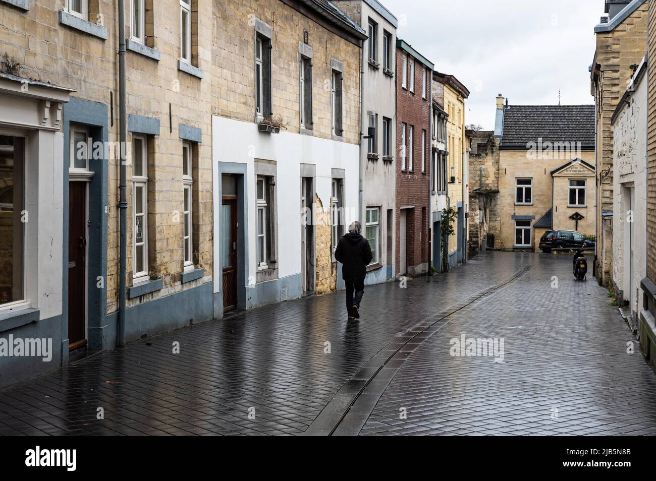 Valkenburg, Limburg, The Netherlands - 04 06 2022- Almost deserted ...