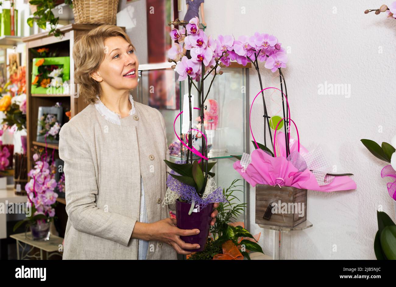 Phalaenopsis orchid woman hi-res stock photography and images - Alamy