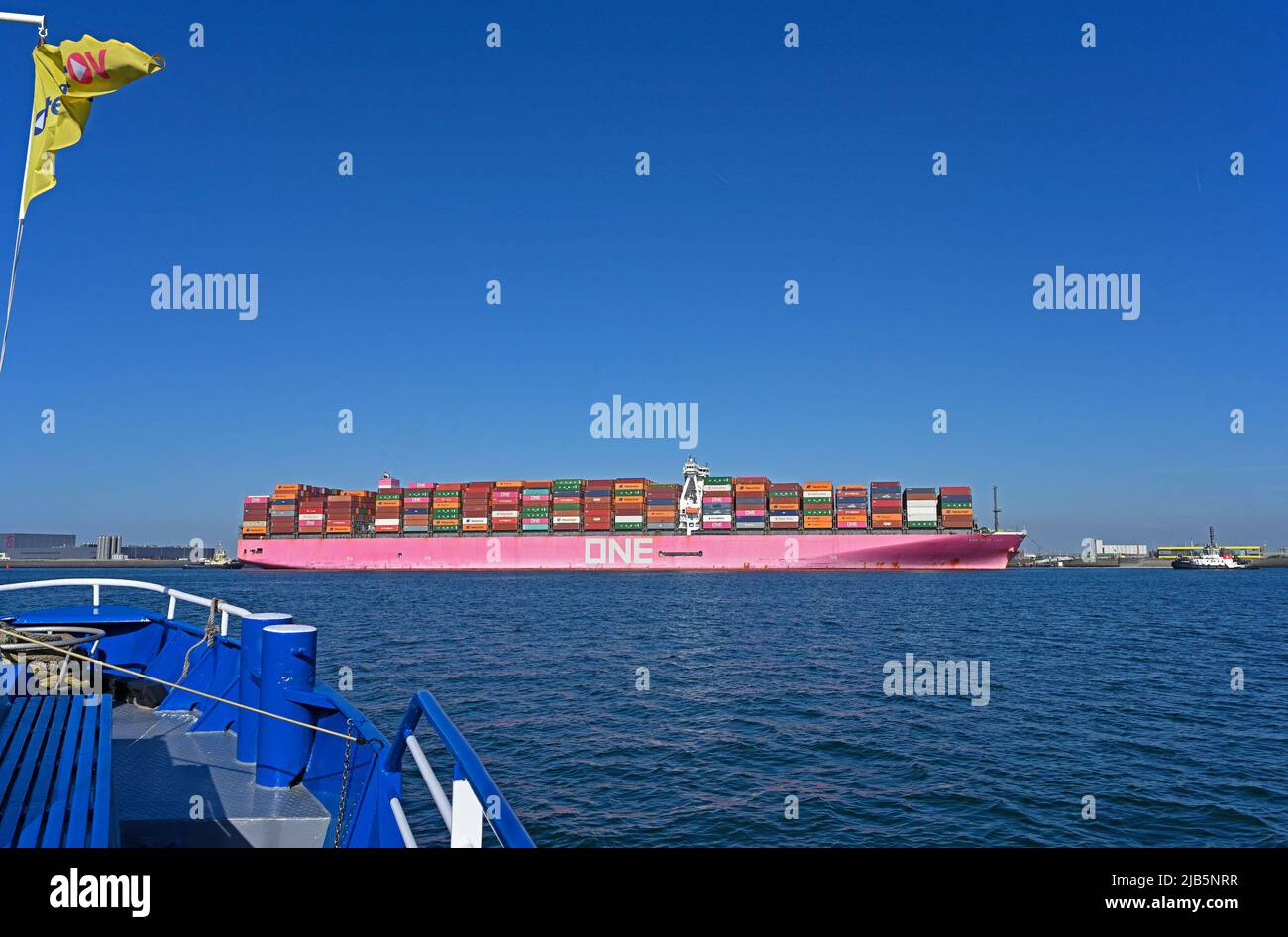 port of rotterdam ( maasvlakte ), netherlands - 2022-05-14: japanese ...