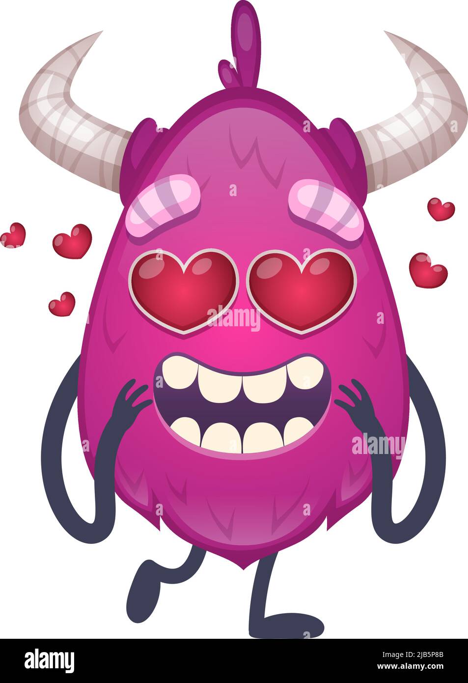 Red heart beast hi-res stock photography and images - Alamy