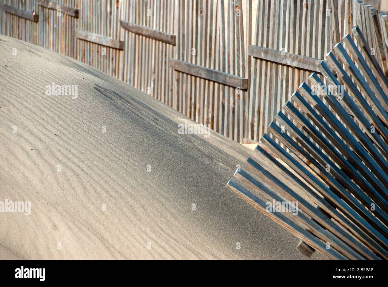 Man made dune hi-res stock photography and images - Alamy
