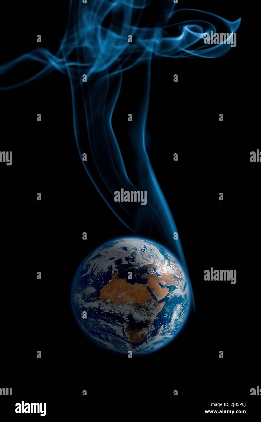 Smoke of the earth hi-res stock photography and images - Alamy