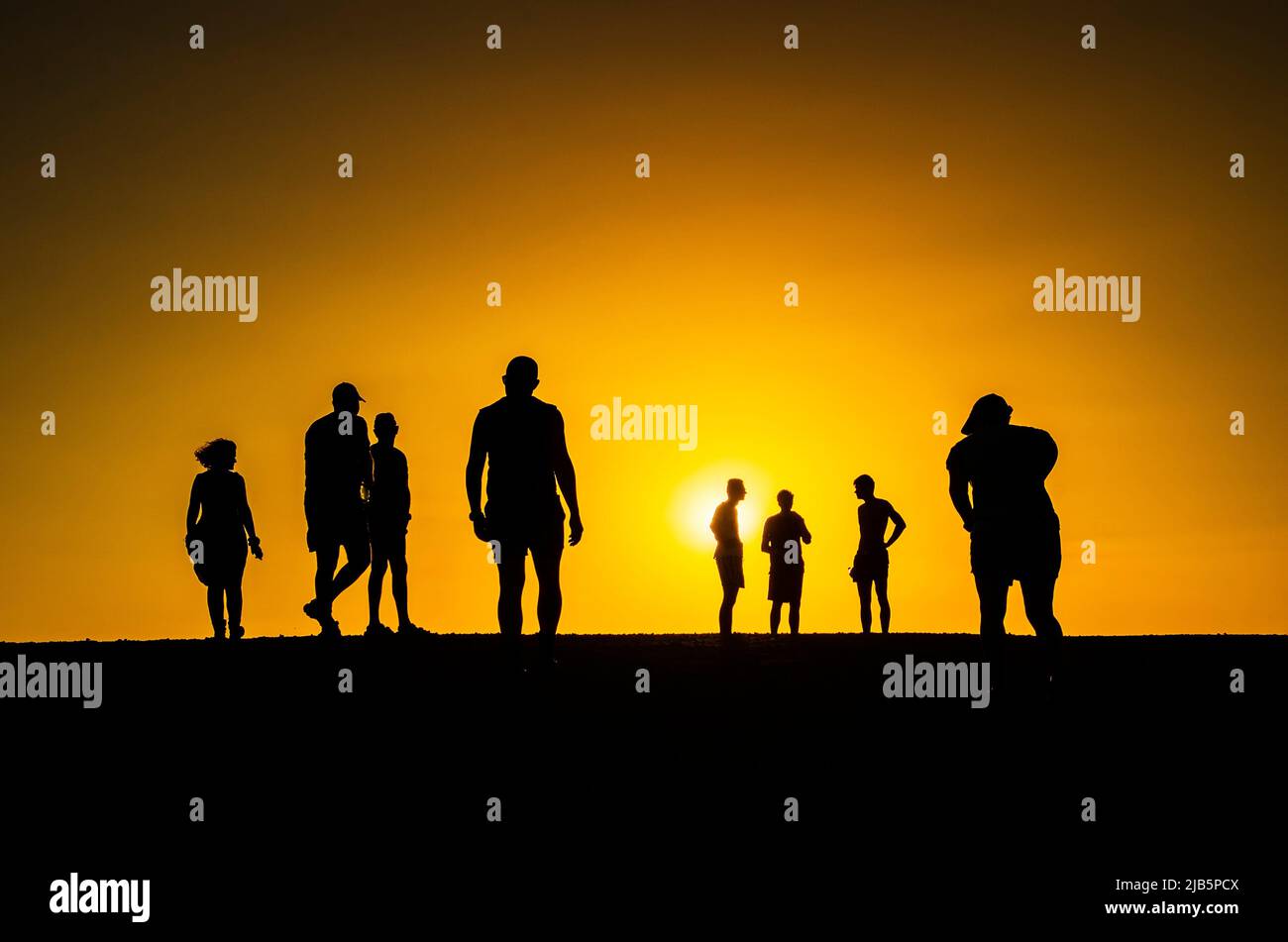 People falling silhouette hi-res stock photography and images - Alamy