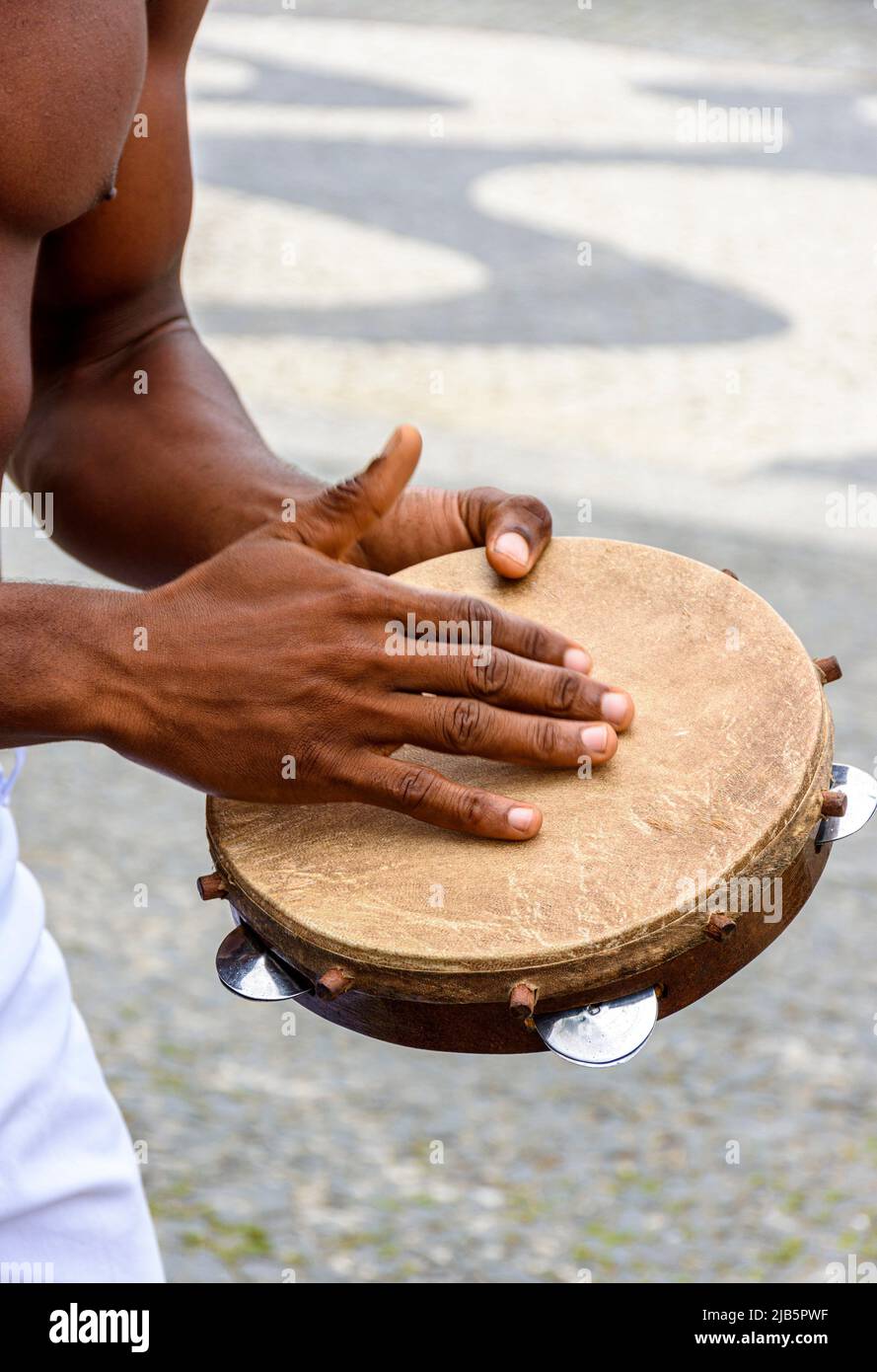 Playing Tambourine With Your Foot