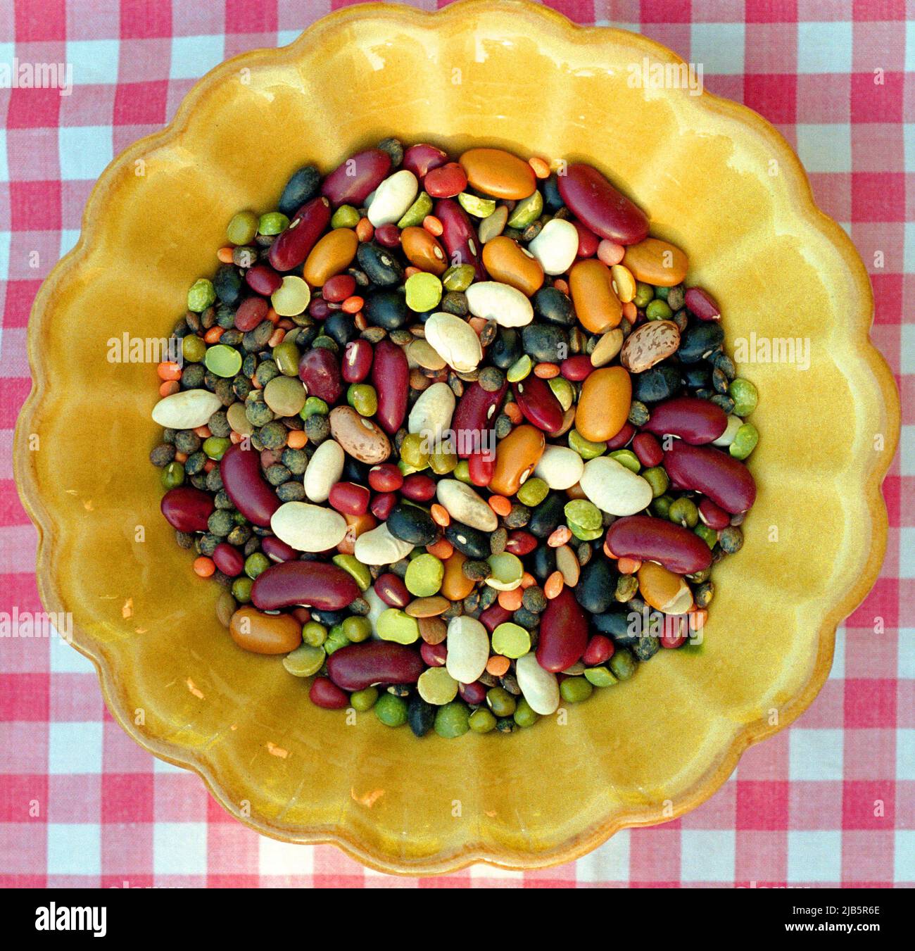 Dish of pulses Stock Photo - Alamy