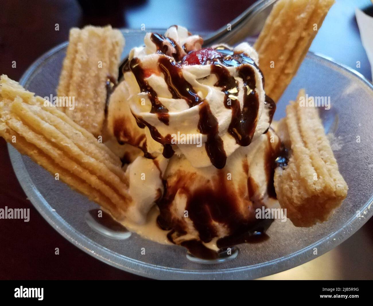 Churros ice cream hi-res stock photography and images - Alamy