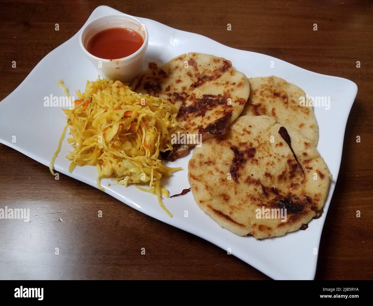 Cheese pupusa hi-res stock photography and images - Alamy
