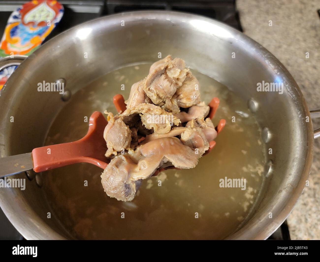 Chicken liver and gizzard hi-res stock photography and images - Alamy