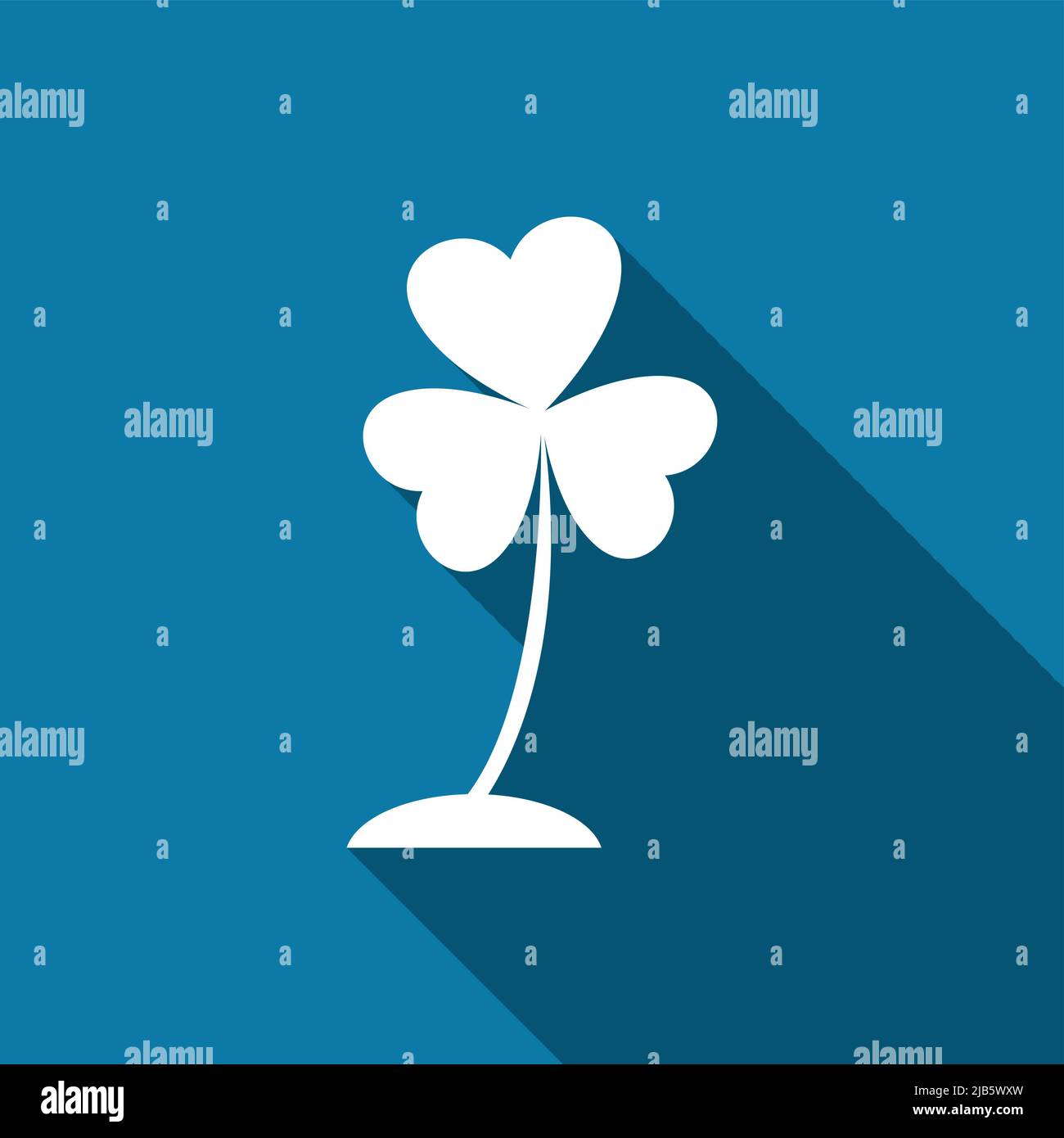 Four Flower tree icon with long shadow black,Simple design style.vector ...