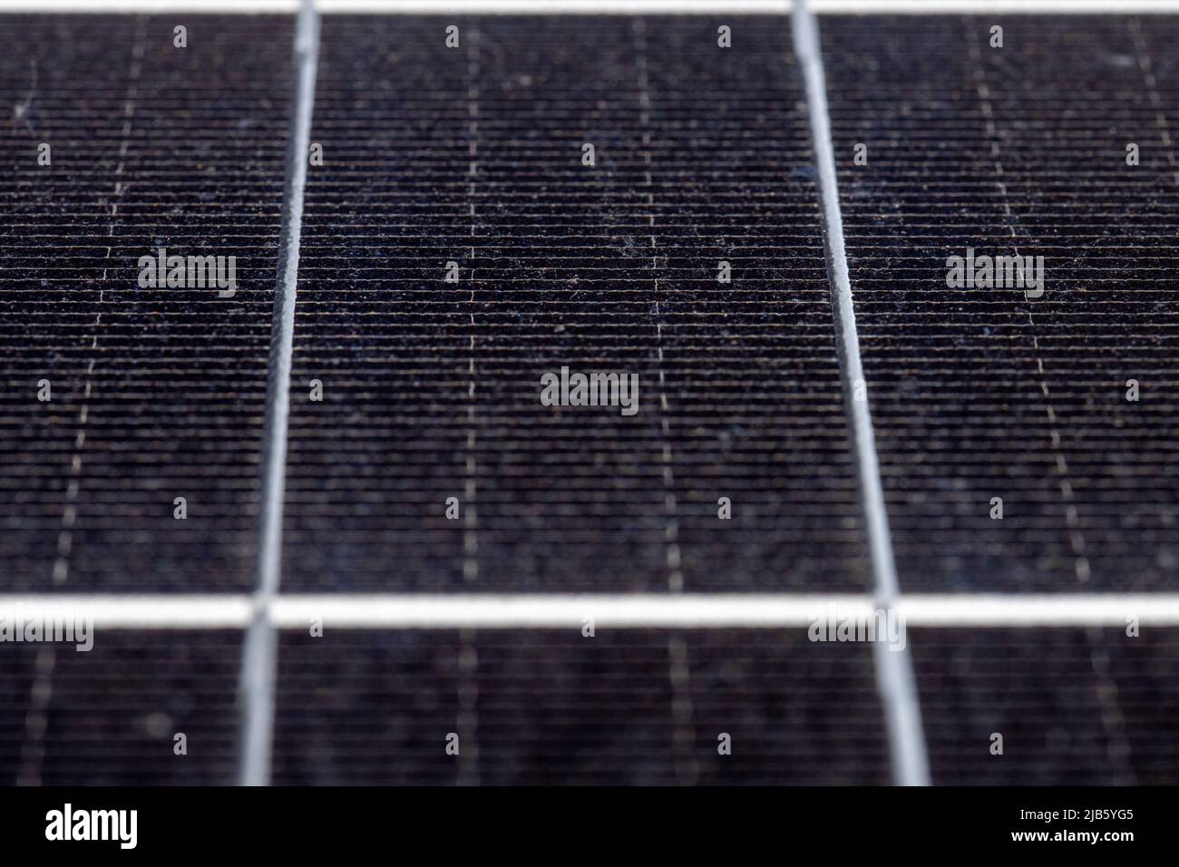Macro detail of photovoltaic solar panel to create renewable energy ...