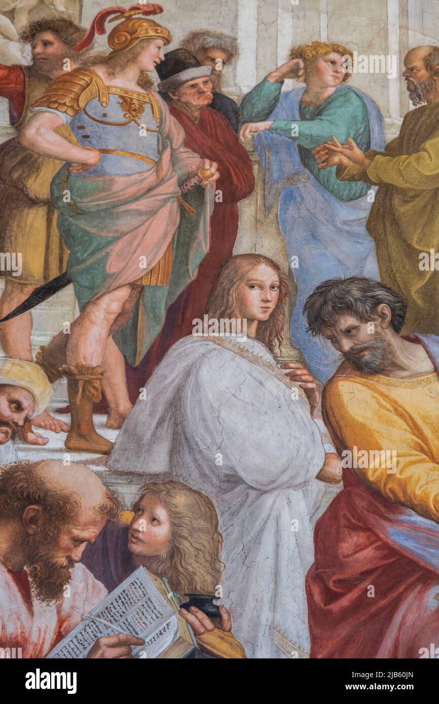 Hypatia school of athens hi-res stock photography and images - Alamy