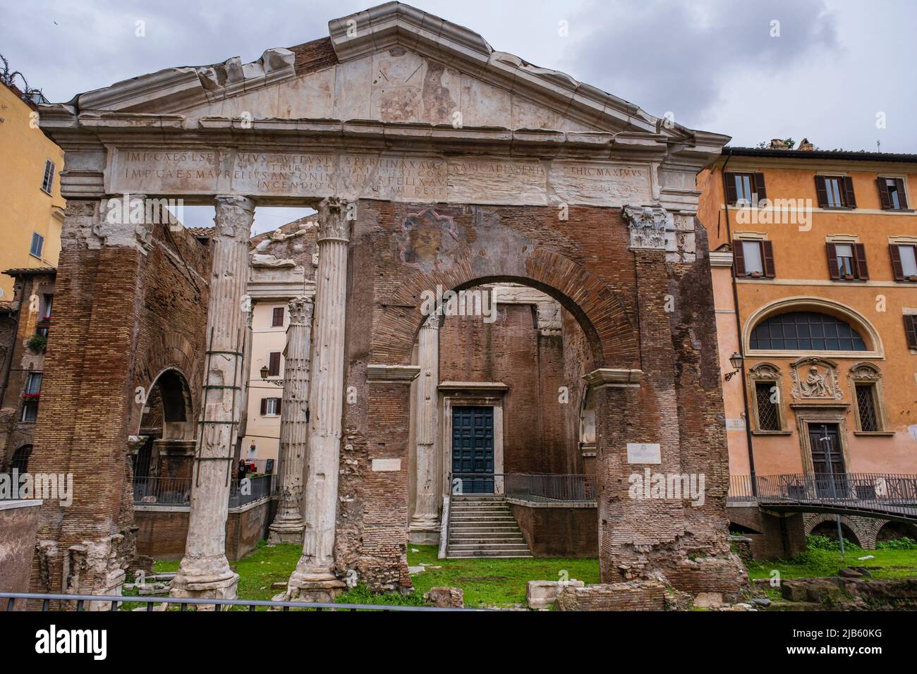 Porticus of octavia rome hi-res stock photography and images - Alamy