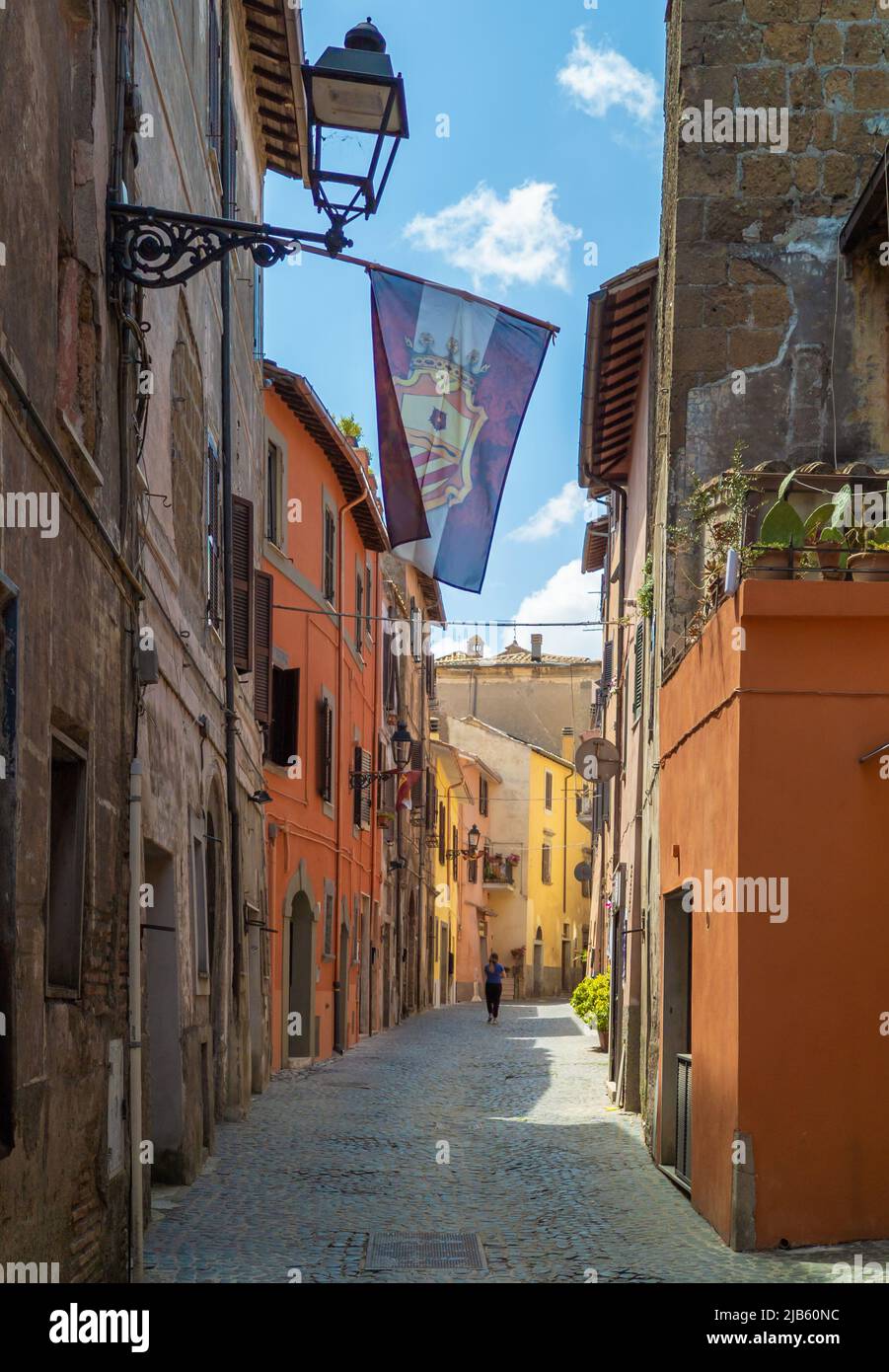 Nepi (Italy) - The town in province of Viterbo, Lazio region, with old ...