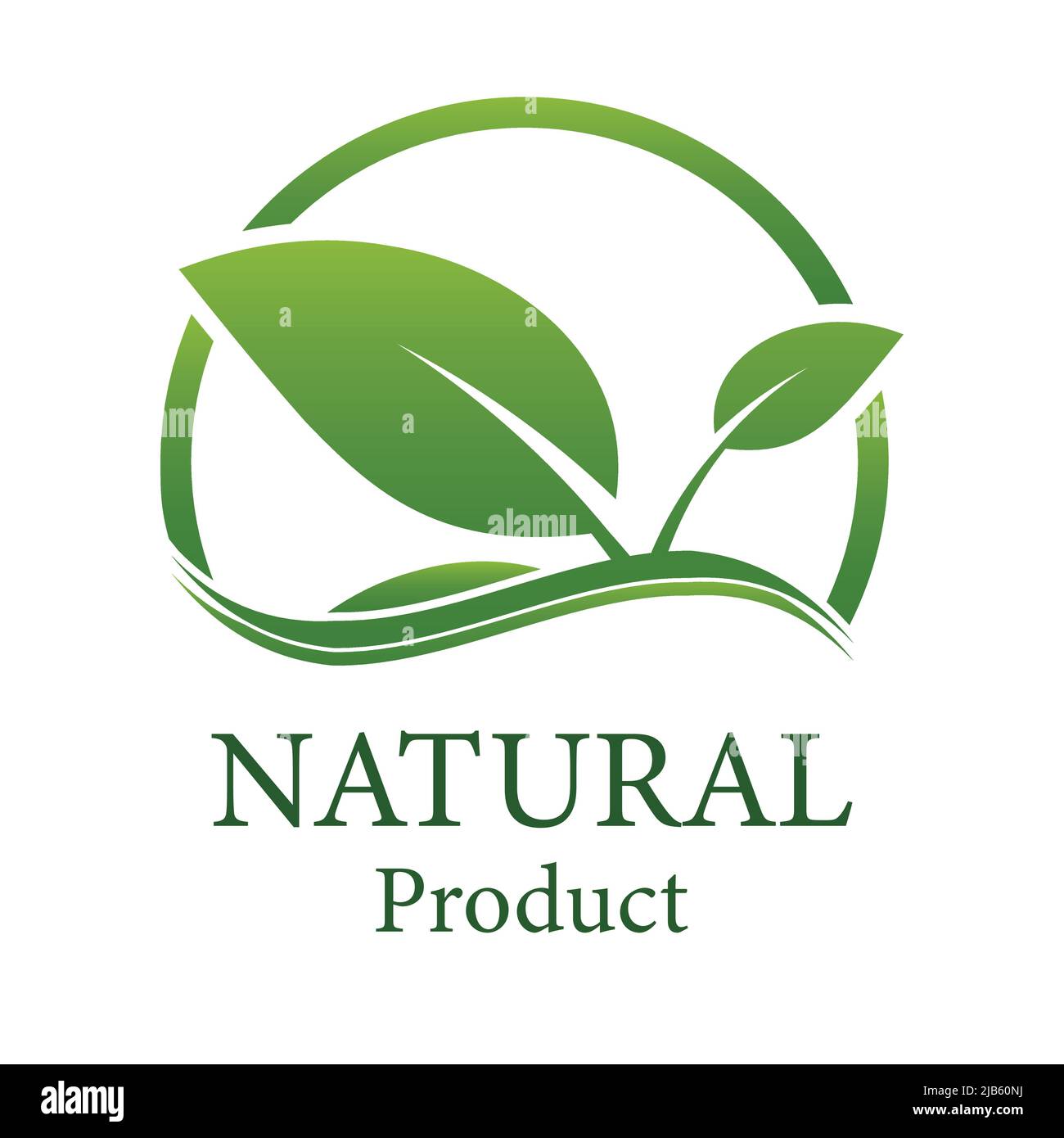 Leave natural design.logo natural product,Vector illustration Stock ...