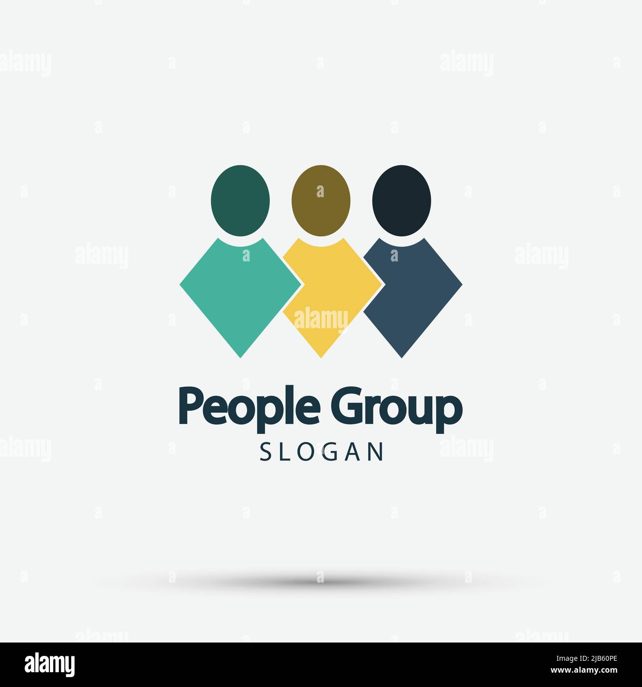 Group people logo,Teamwork icon.vector illustrator Stock Vector Image ...