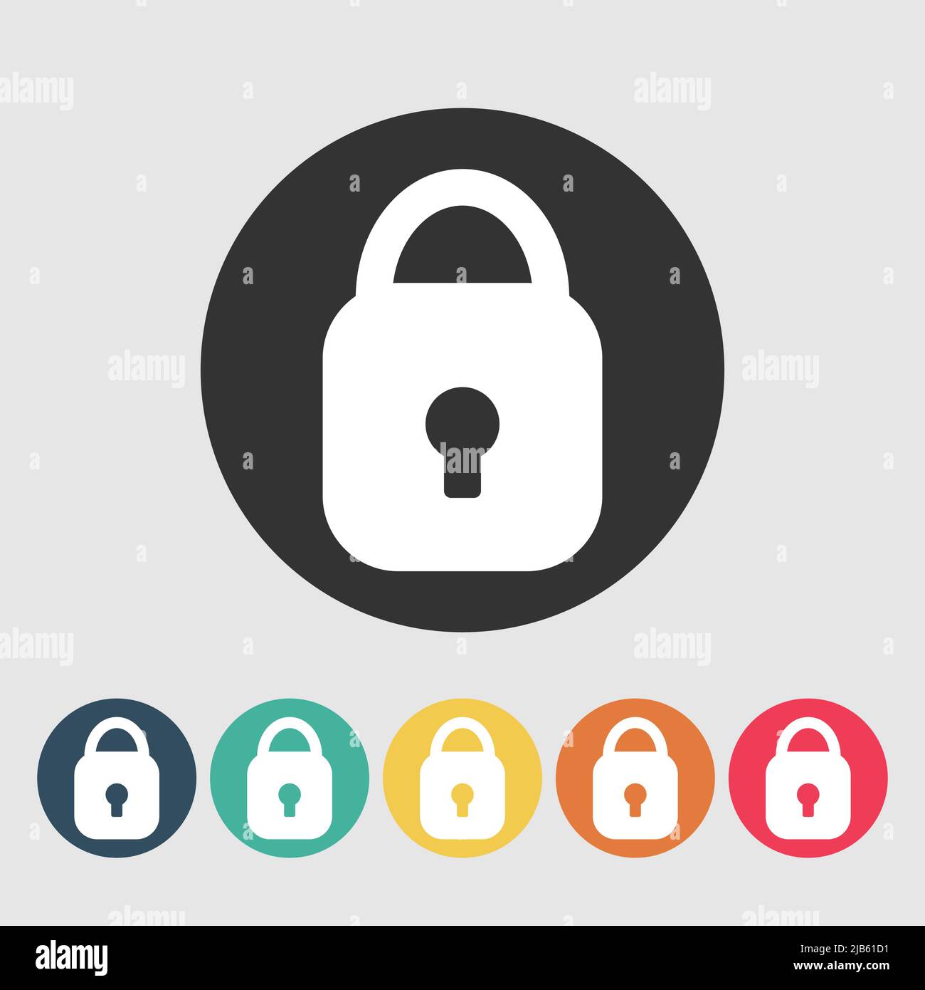 Locked logo Stock Vector Images - Alamy