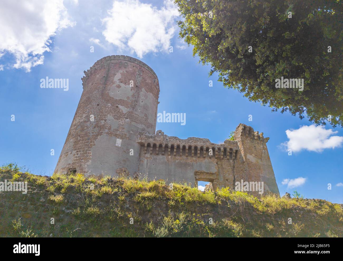 Nepi (Italy) - The town in province of Viterbo, Lazio region, with old ...