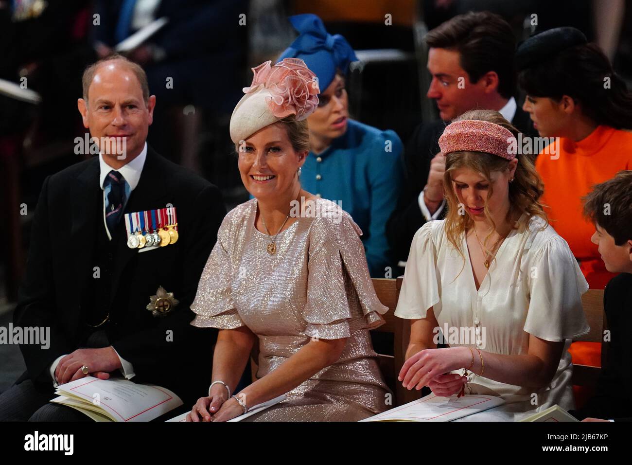 The Earl and Countess of Wessex, Lady Louise Windsor and James ...