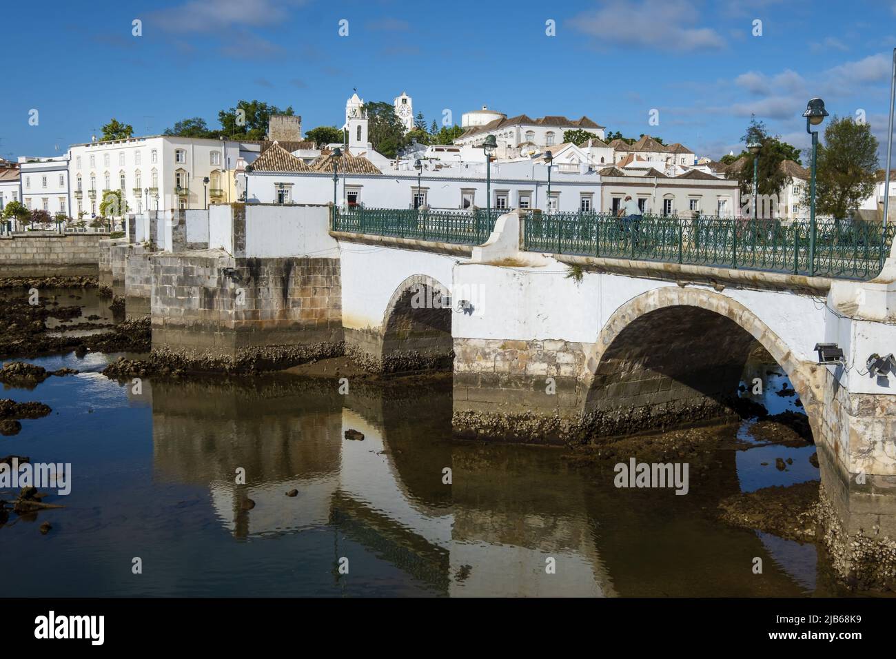 Tavira bridge medieval hi-res stock photography and images - Alamy