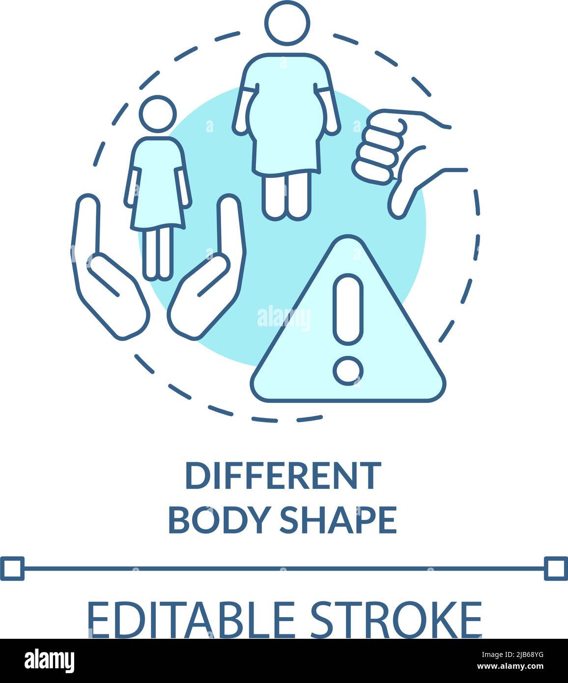 Standard body shape Stock Vector Images - Alamy