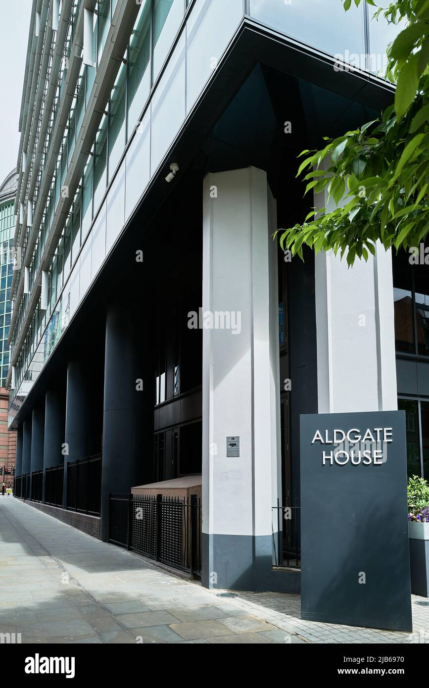 Aldgate house hi-res stock photography and images - Alamy