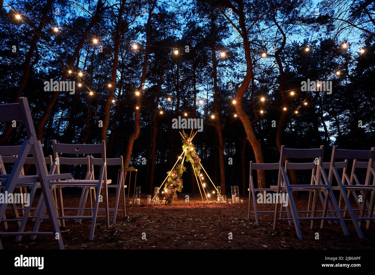 Boho garland hi-res stock photography and images - Alamy