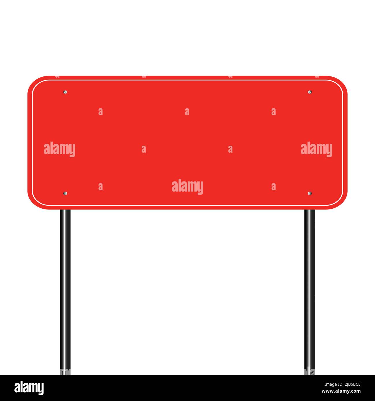 sign road red,Sign board black on white background.vector illustration ...