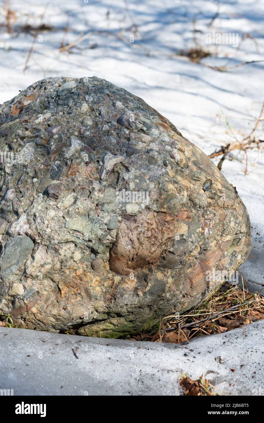 Conglomerate sedimentary rock hi-res stock photography and images - Alamy