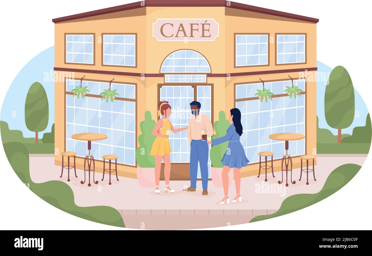 Female cafe guest Cut Out Stock Images & Pictures - Alamy