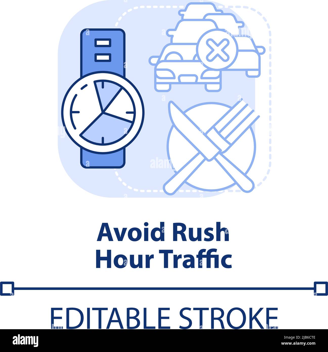 Avoid time square Stock Vector Images - Alamy