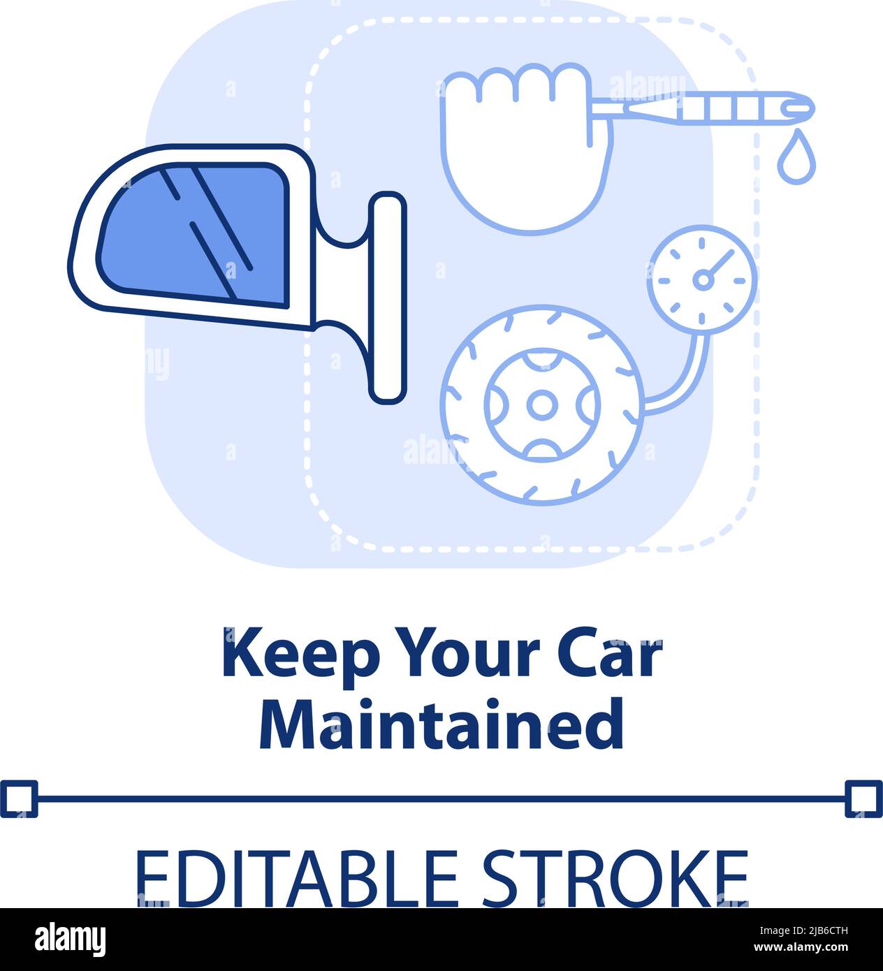 Maintained car Stock Vector Images - Alamy