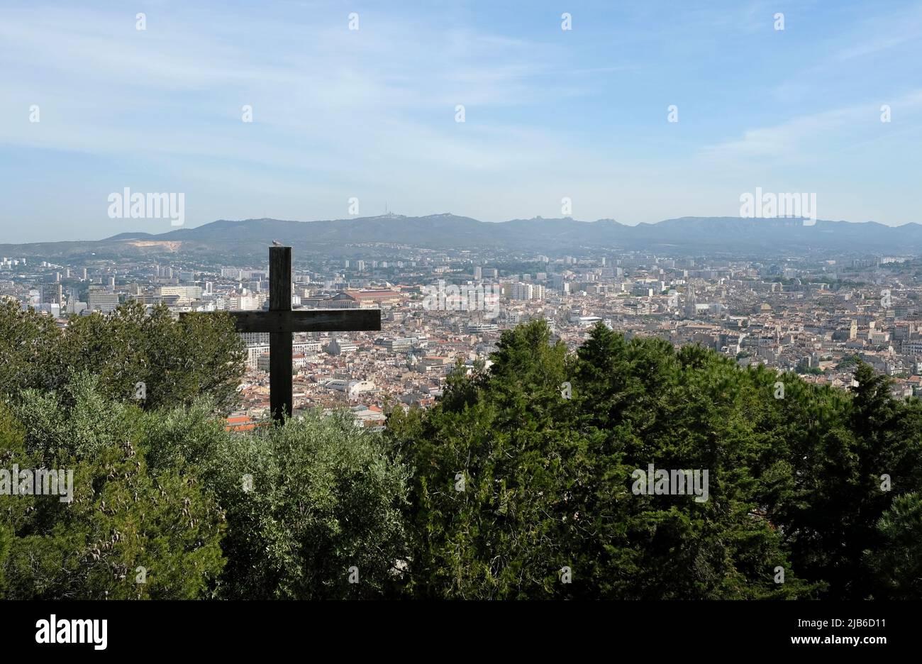Marseille france panorama from hill hi-res stock photography and images ...