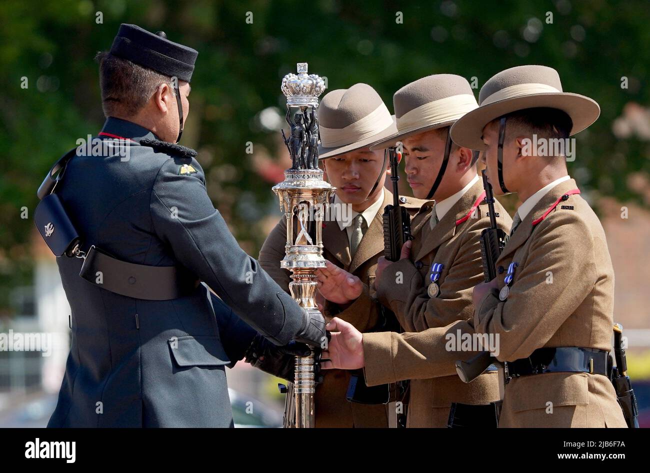 Platinum jubilee ceremonial hi-res stock photography and images - Alamy