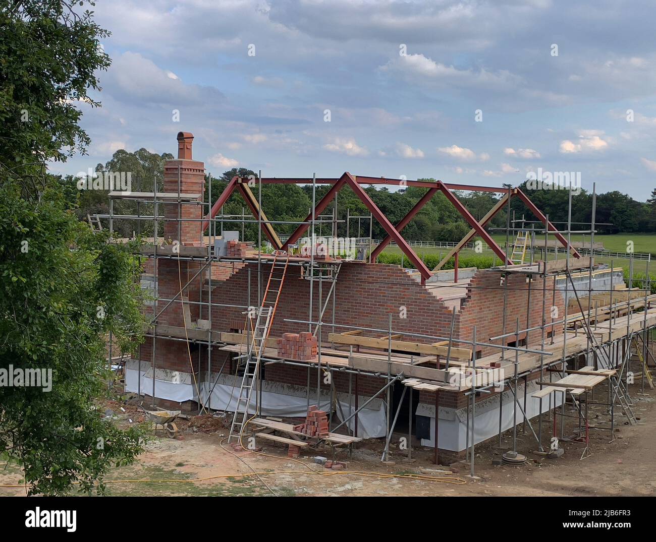 New build house uk hi-res stock photography and images - Alamy